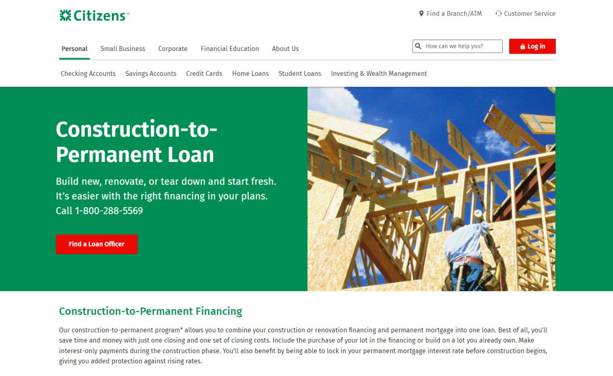 Best Construction Loan Lenders - Full List In 2023